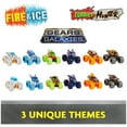 Monster Jam, New 12-Pack Fire & Ice 1:64 Scale Monster Truck Vehicles ...