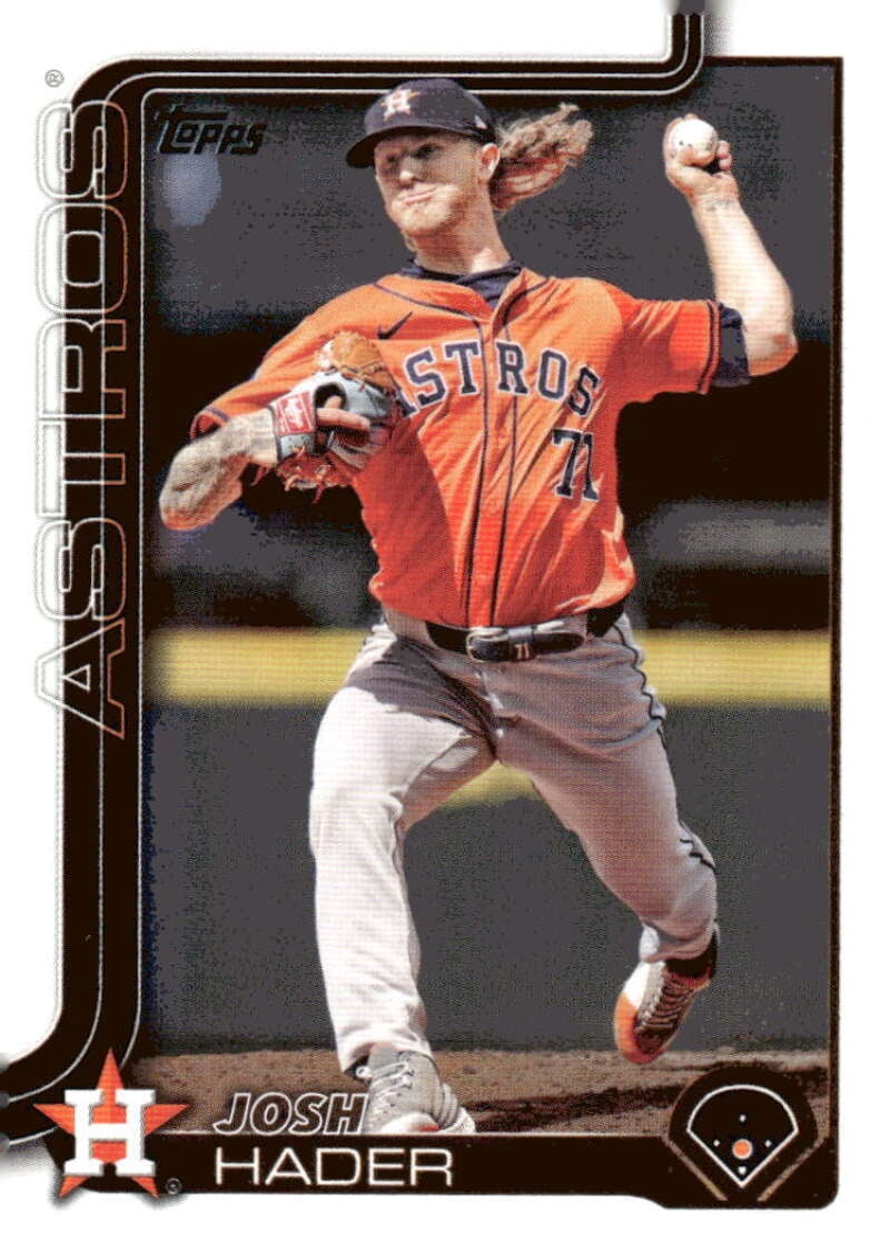 2025 TOPPS #271 JOSH HADER HOUSTON ASTROS - Walmart.com