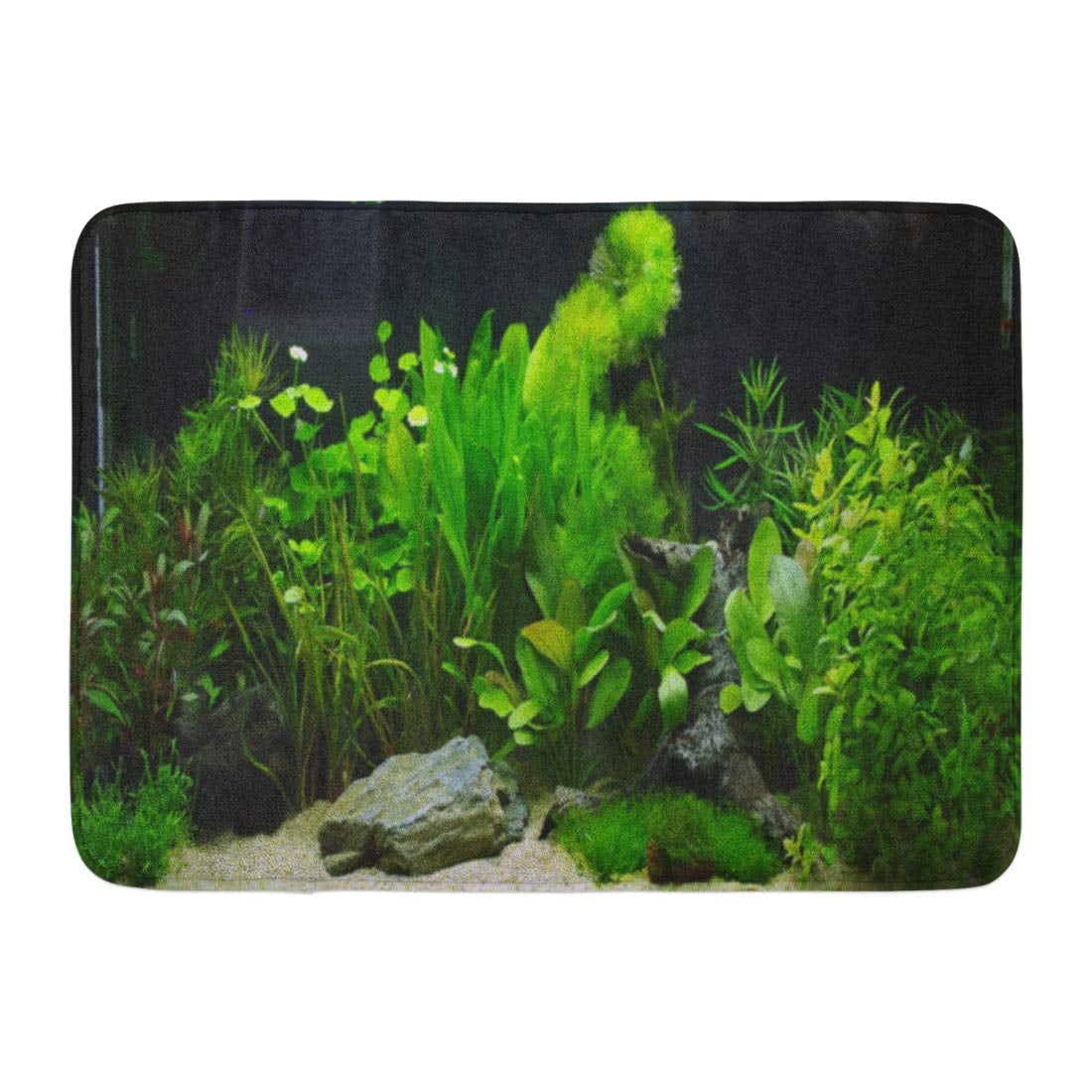 GODPOK Underwater Fish Plant Aquarium Aquascaping Tank Cichlid Rug ...