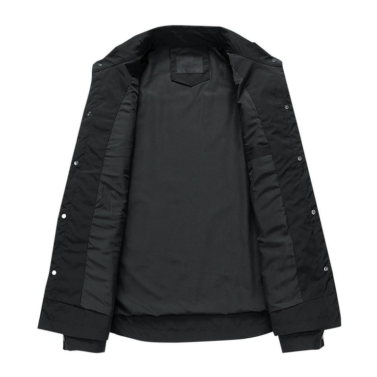 Men's Classic Utility Jacket with Multi Pockets Nylon Cotton Men's Classic Utility Jacket with Multi Pockets Nylon Cotton