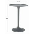 Safavieh Platina Round Top Sleek Table - Walmart.com