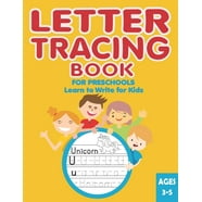 Tracing letters & numbers book for preschoolers: Pen Control, Line ...