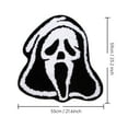 Ghostface Tufted Carpet Scream Movie Fluffy Rug Handmade Non Slip ...