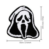 Ghostface Tufted Carpet Scream Movie Fluffy Rug Handmade Non Slip ...