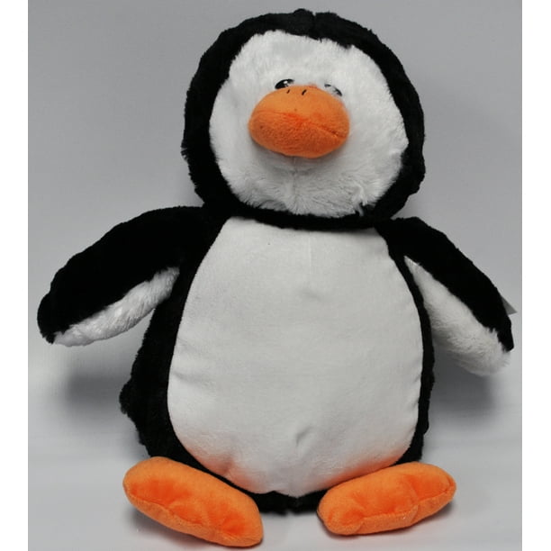 EB Embroider Penguin 16 Inch Embroidery Stuffed Animal - Walmart.com ...