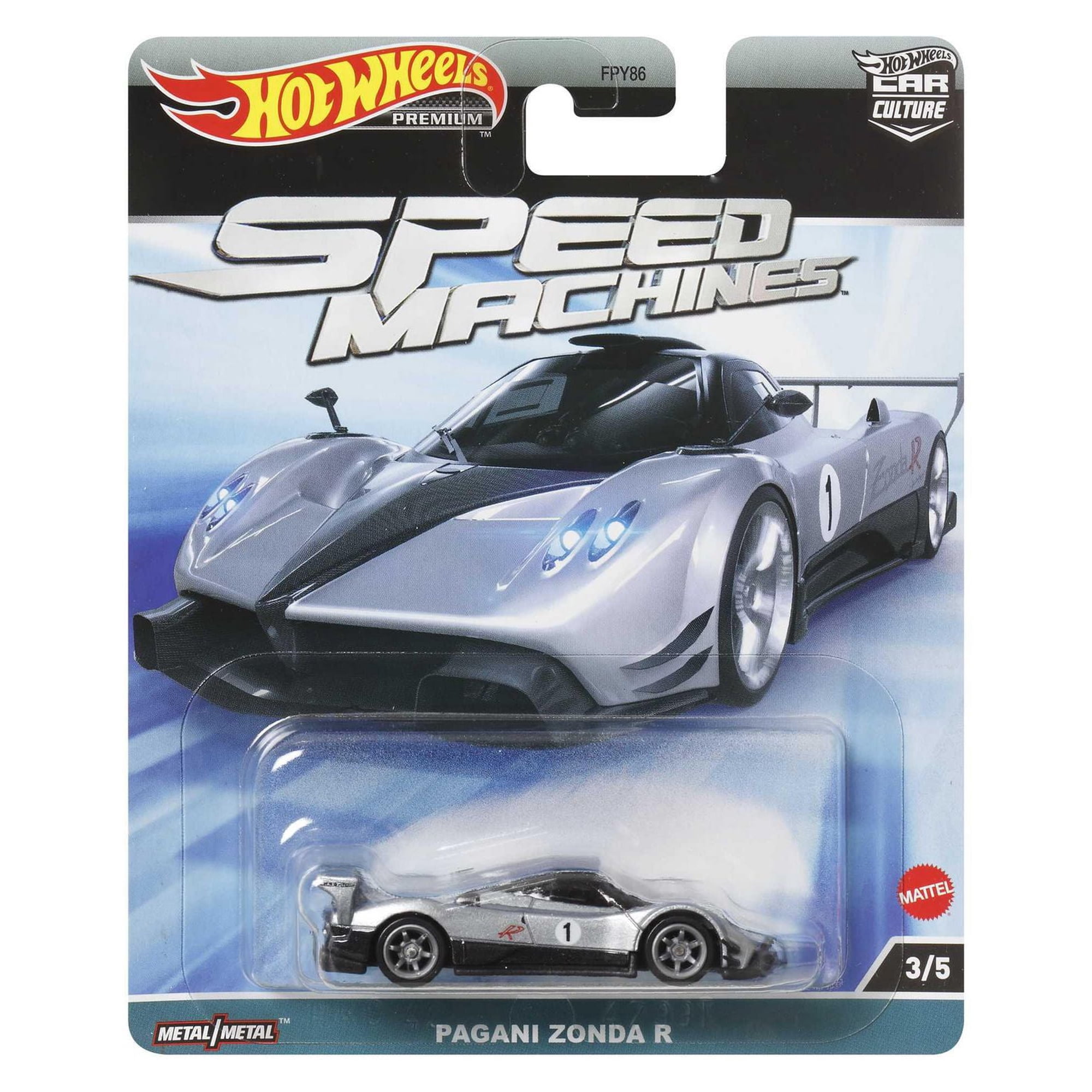 Click here for Hot Wheels Premium Pagani Zonda R Vehicle prices
