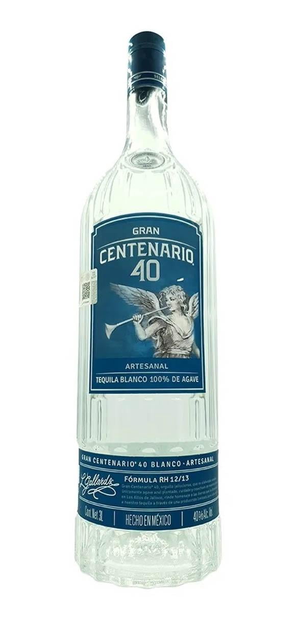 Pack de 2 Tequila Gran Centenario 40 Blanco 3 L Gran Centenario 40 ...