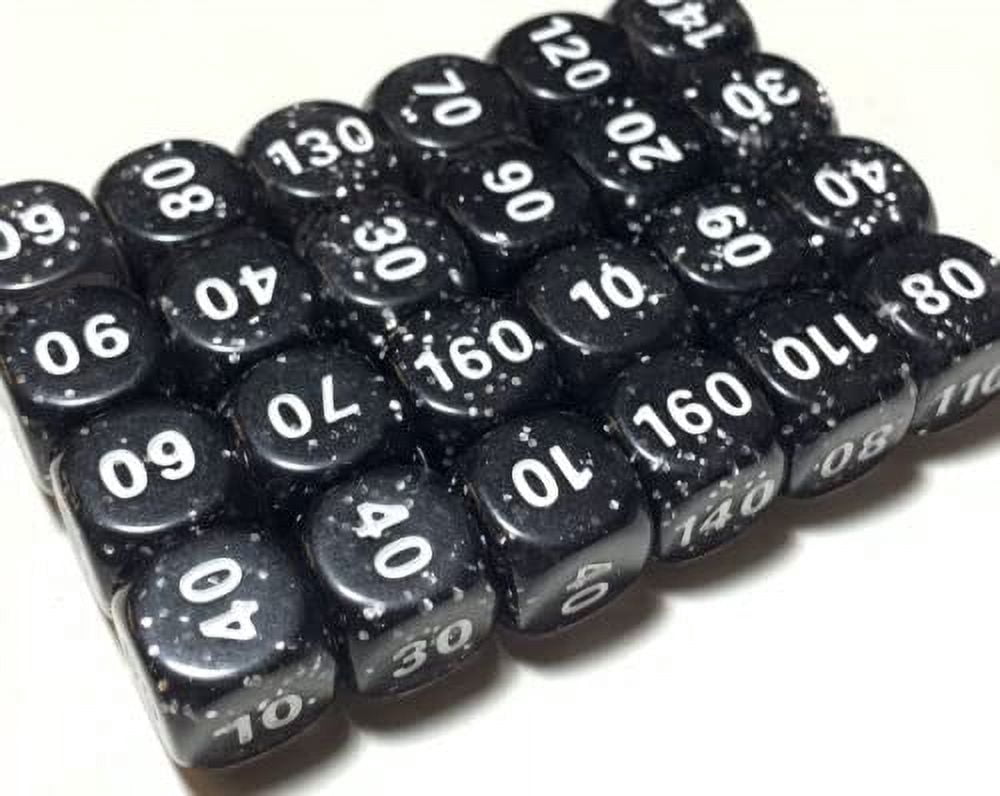 Juego de dados Pokémon con 24 contadores de daño, color negro, con ...