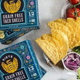 Siete Natural Hard Vegan Grain Free Taco Shells, 4-Pack, 48 Shells ...