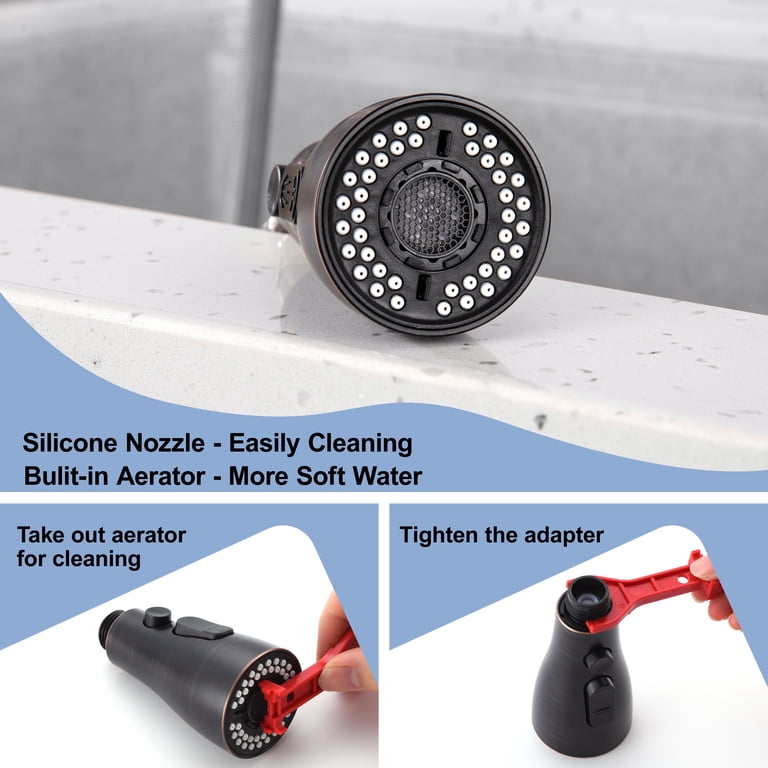 Oil Rubbed Bronze Replacement Sprayer Kitchen Faucet Sprayer Head