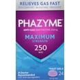 Phazyme Maximum strength gas relief 250 mg softgels, 24 ct HSA/FSA ...
