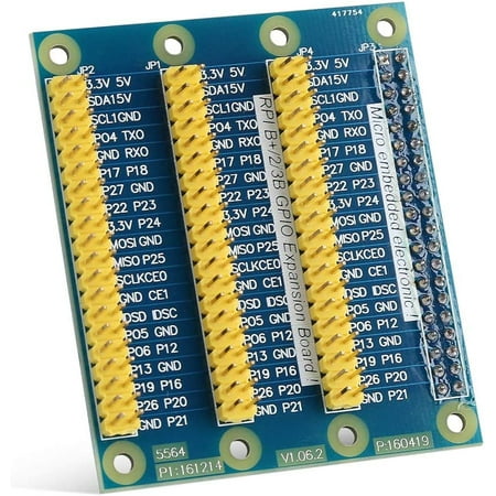 Multifunction GPIO Expansion Board 1 to 3 Port Extension for Raspberry Pi 2-40-pin Board Module ...