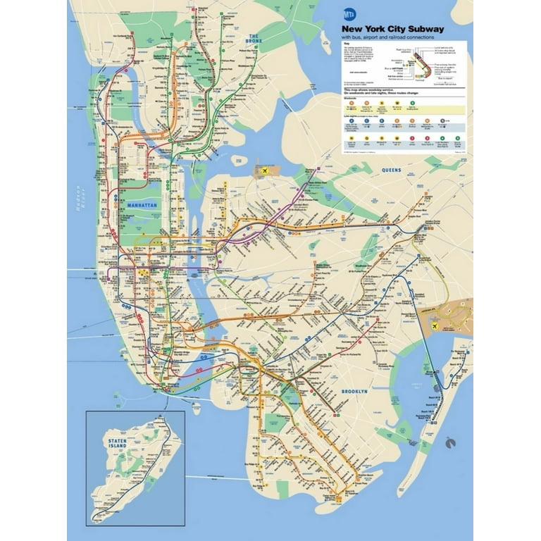 Bronx Subway Map