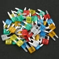 60pcs Multicolor Profile Small Size Mini Blade Fuse Assortment Auto Car ...