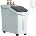 YITAHOME Large Ingredient Flour Storage Bin, Commercial Rice Storage ...