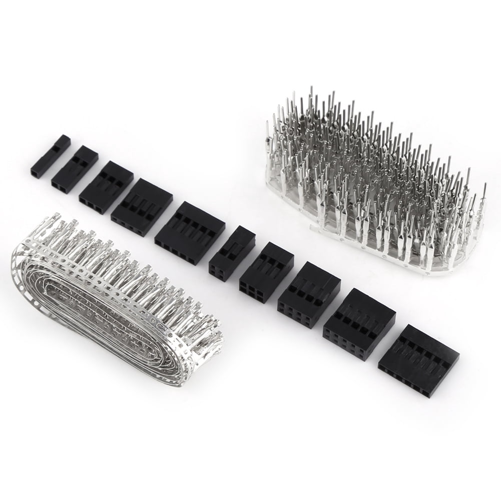 Pin de crimpado, 610 piezas, conector de carcasa de 2,54 mm, cable ...