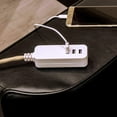 Cordinate Designer Extension Cord, 3-USB Charging Ports with Surge ...