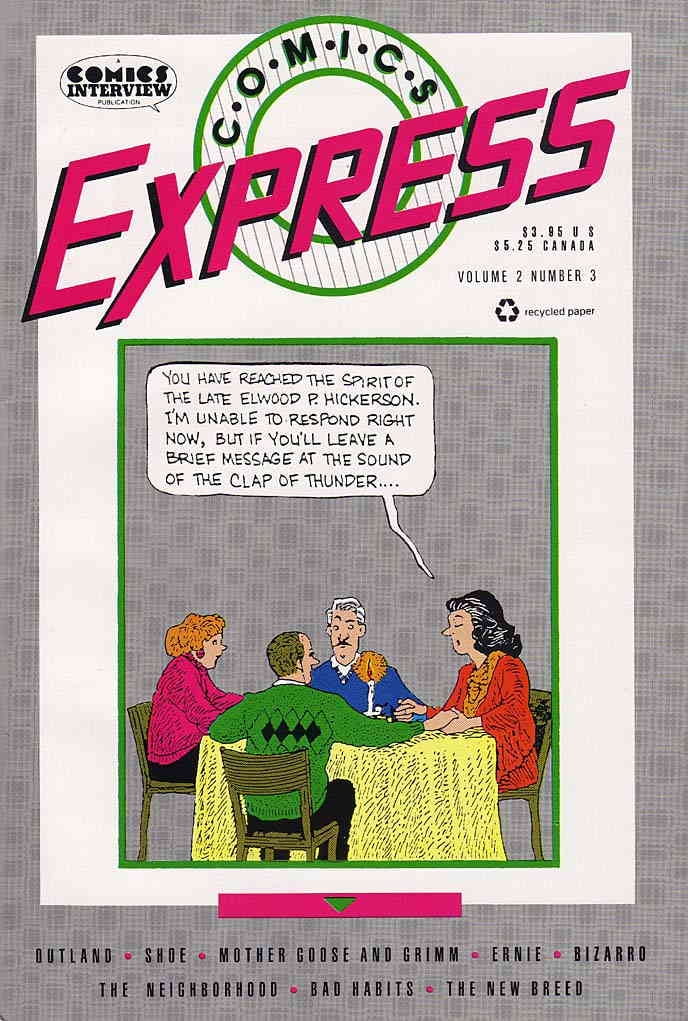 Comics Express #3 VF ; Eclipse Comic Book - Walmart.com