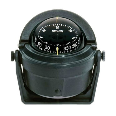 RITCHIE COMPASSES F-82 Compass, Flush Mount, 3" Dial, Black - Walmart.com
