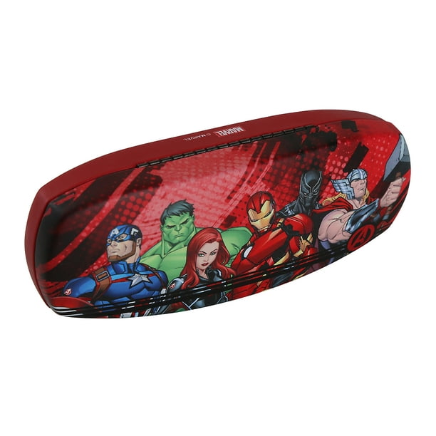 Marvel Avengers Hard Shell Eyeglass Case Clamshell for Boys Girls Kids ...