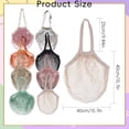 Niriyo Reusable Cotton Mesh Grocery Bags Cotton String Bag Net Shopping ...