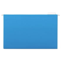 Universal Deluxe Bright Color Hanging File Folders, Letter Size, 1/5 ...