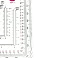 Topographical Flexible Map Scale & Protractors Reader for Architecture ...