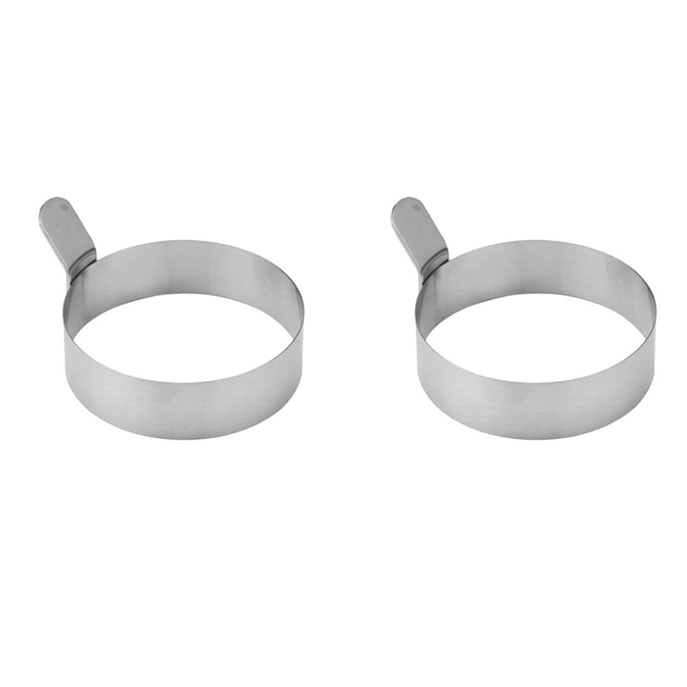 Click here for Frcolor Egg Ring 2pcs Stainless Steel Egg Rings Co... prices