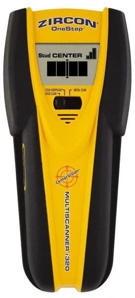 Zircon 1-1/2" Deep Scan Multi-Function Stud Finder 9V Battery, Detects ...