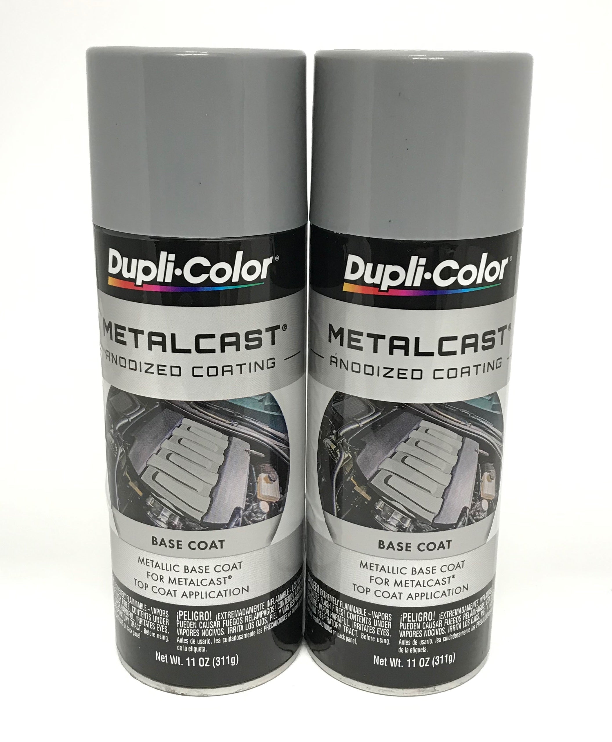Duplicolor MC100 - 2 Pack Metalcast Bright Metal Coat Anodized ...