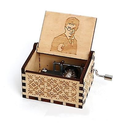 Antique Wooden Carved Music Box, Hand Cranked, Graduation Birthday ...