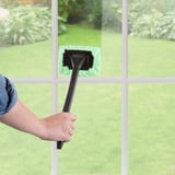 Windshield Cleaner with Microfiber Cloth, Handle and Pivoting Head ...