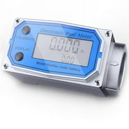 Roughneck Digital Fuel Meter, 1-30 GPM, 1in. Inlet/Outlet - Walmart.com