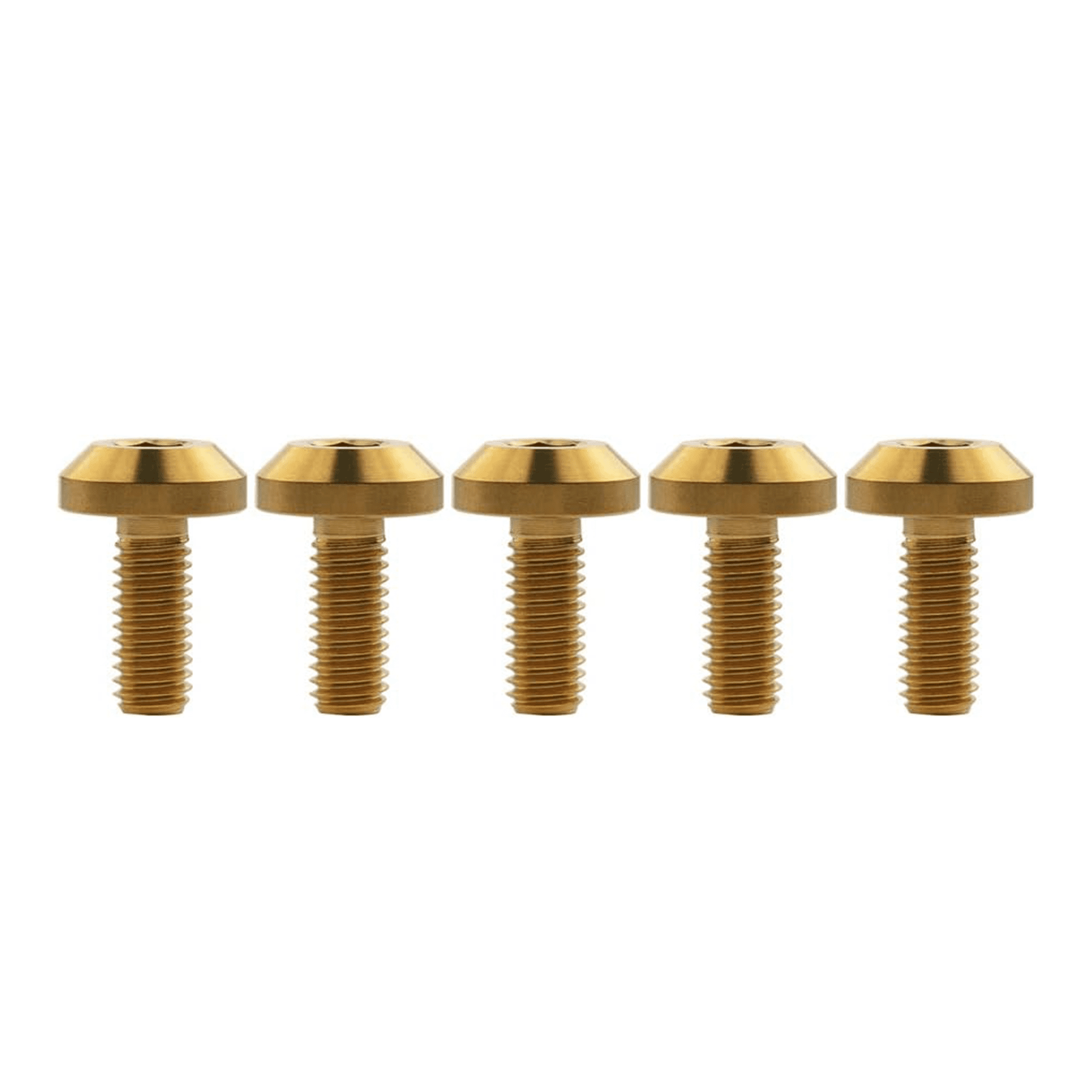 Wanyifa Titanium Bolt M8x15 20 25 30 35 40mm Truss Flat Hex Head Screw ...