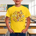Boys T Shirts Kids My First Day At School Graphic Crewneck Top Baby ...