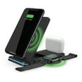 Ilive 3-in-1 Wireless Charging Stand, IACQ491B, Black - Walmart.com