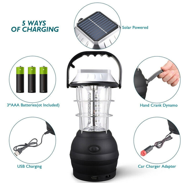 Solar And Crank Lantern