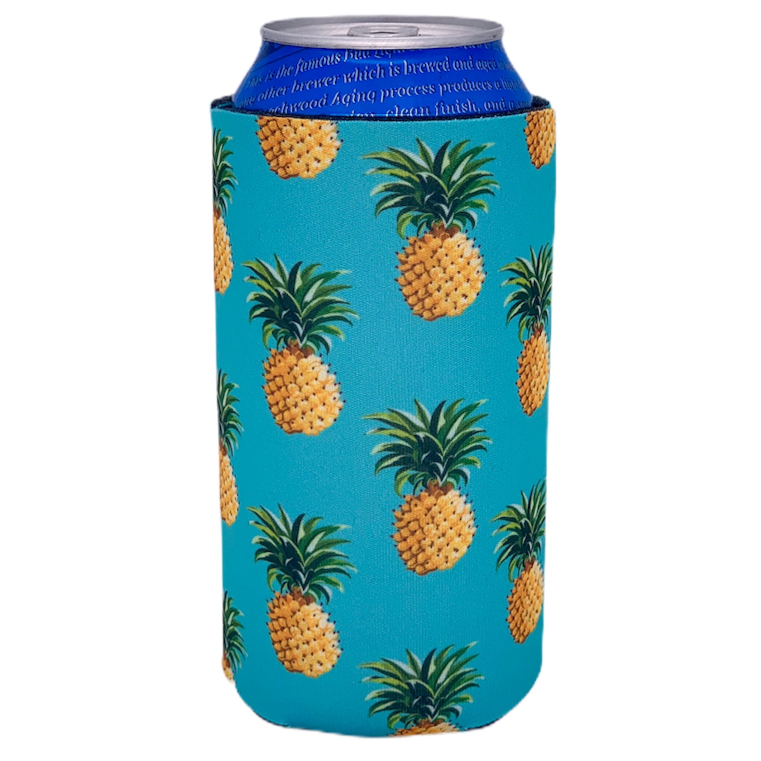 Pineapple Pattern 16 oz. Can Coolie - Walmart.com