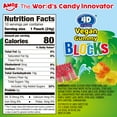 Amos 4D Gummy Blocks Naturally Flavor Vigan Snacks Edible Building ...