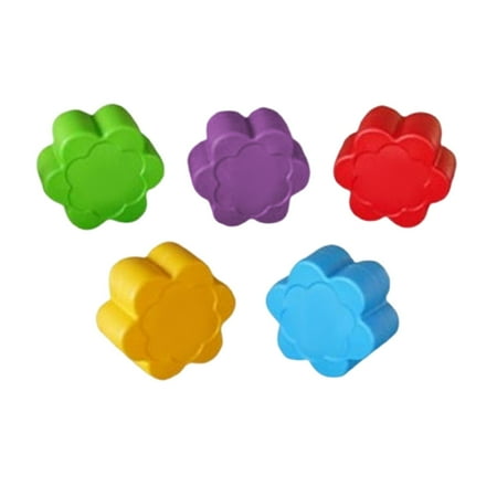 lionlar 5 Pieces Multicolor Kids Stepping Stones Balance River Stones ...