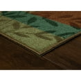 Mainstays Leaf Block Traditional Tuscany Print Area Rug, 5x7 - Walmart.com