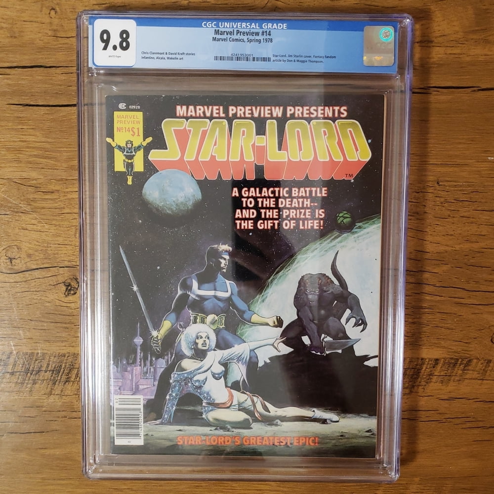 Marvel Preview #14 - CGC 9.8 Comic Book - Walmart.com