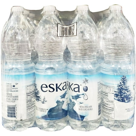 a2zchef Eska - Natural Spring Water Case [12x1.5 Lt] | Walmart Canada
