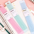 GUIGUI 1 Pack Jelly-colored acrylic ruler 8 inch, Ruler with ...