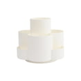 360 Degree Rotating 7‑Compartment Plastic Pen Holder, Large‑Capacity ...