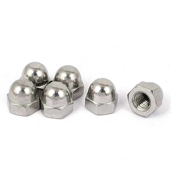 CERPXFF-#10-24 Acorn Cap Nuts, 20Pcs Metric Hex Acorn Nuts Stainless ...