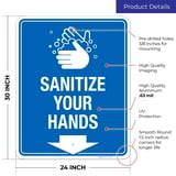 Wash Your Hands Here Sign, - Walmart.com