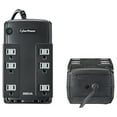 CyberPower Computer Surge Protector with 6-Outlet Standby UPS System ...