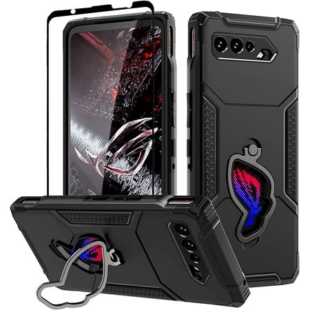 Fanbiya Armor Case for ASUS ROG Phone 5/5s Cover - Soft TPU with Built ...