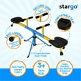 Stargo Kids' 360 Swivel Spinning Seesaw, Indoor/Outdoor Playground ...